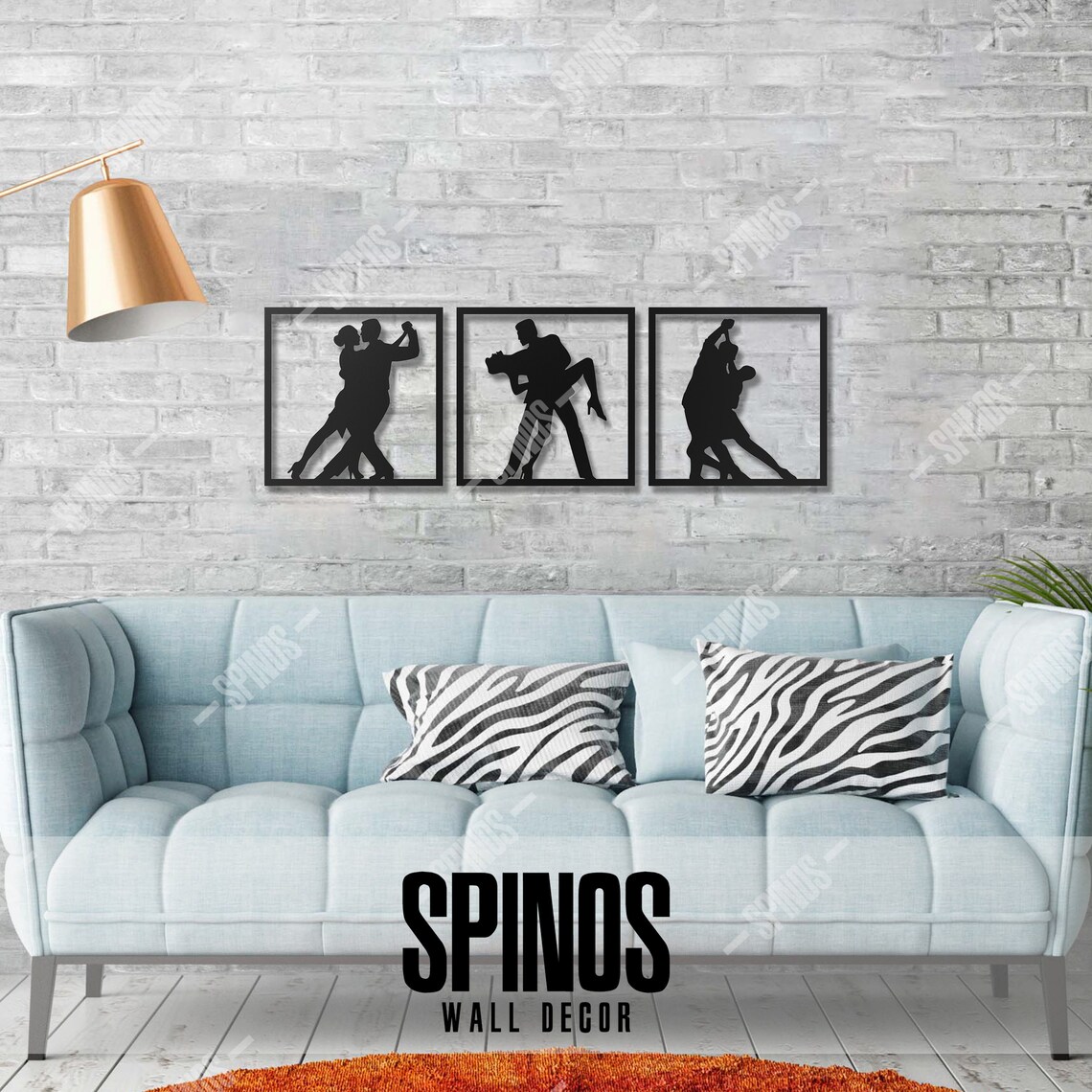 Tango Wood Wall Art South American Dance Wall Decor | Etsy