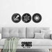 Sailor Wall Art Seaman Wall Decor Pirate Symbols Nursery - Etsy