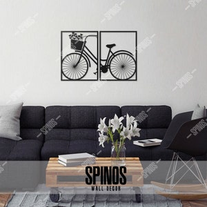 Wooden Bicycle Wall Art Cycling Wall Decor Bike Sign 2 - Etsy