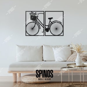 Wooden Bicycle Wall Art Cycling Wall Decor Bike Sign 2 - Etsy