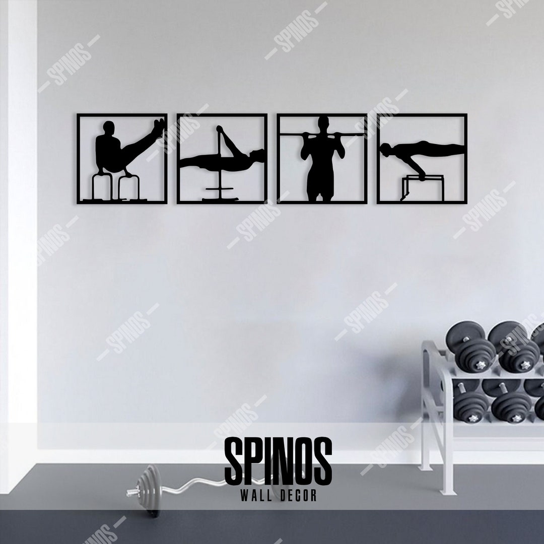 Calisthenics Wood Wall Decor: Gymnastic Art, Bodyweight Training - Etsy