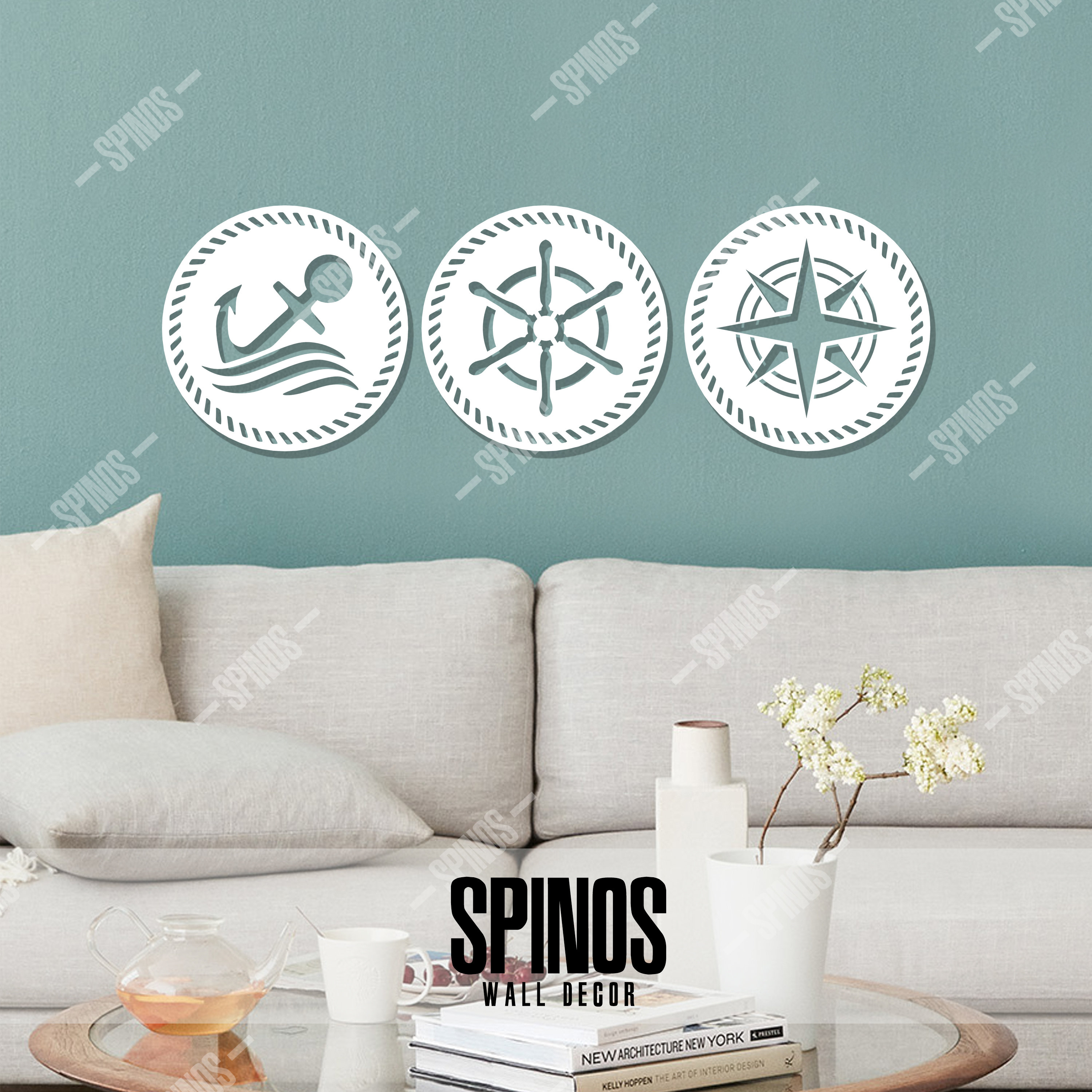 Sailor Wall Art Seaman Wall Decor Pirate Symbols Nursery - Etsy