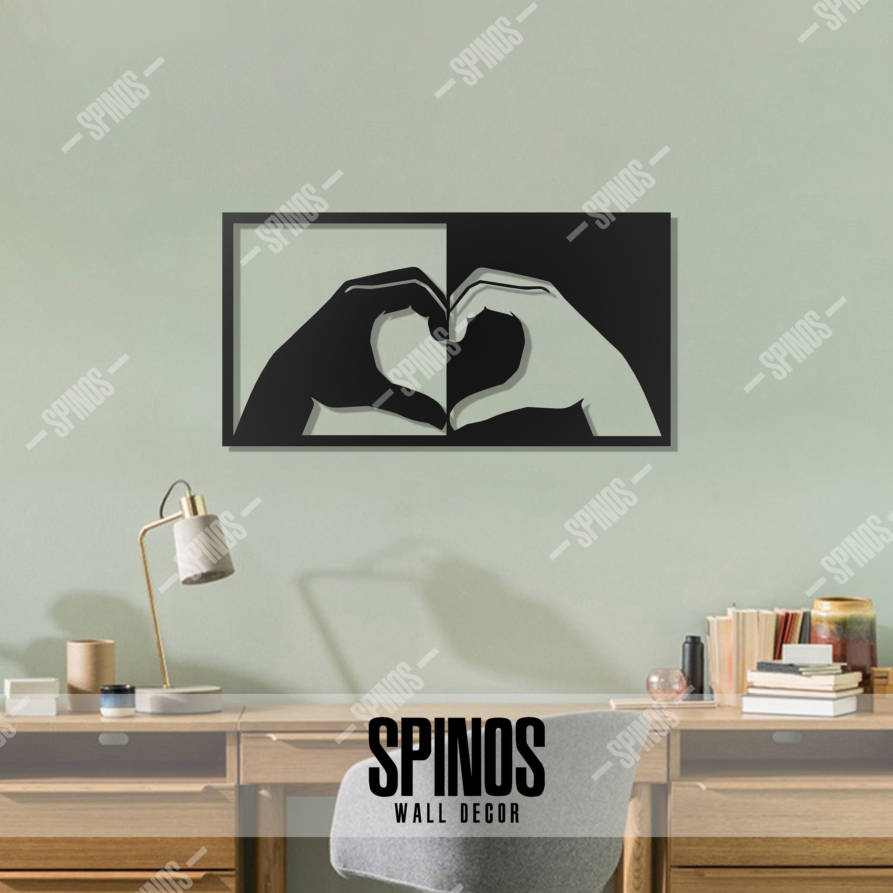 No Racism Wall Art Anti Racism Wall Decor Equality Wall | Etsy