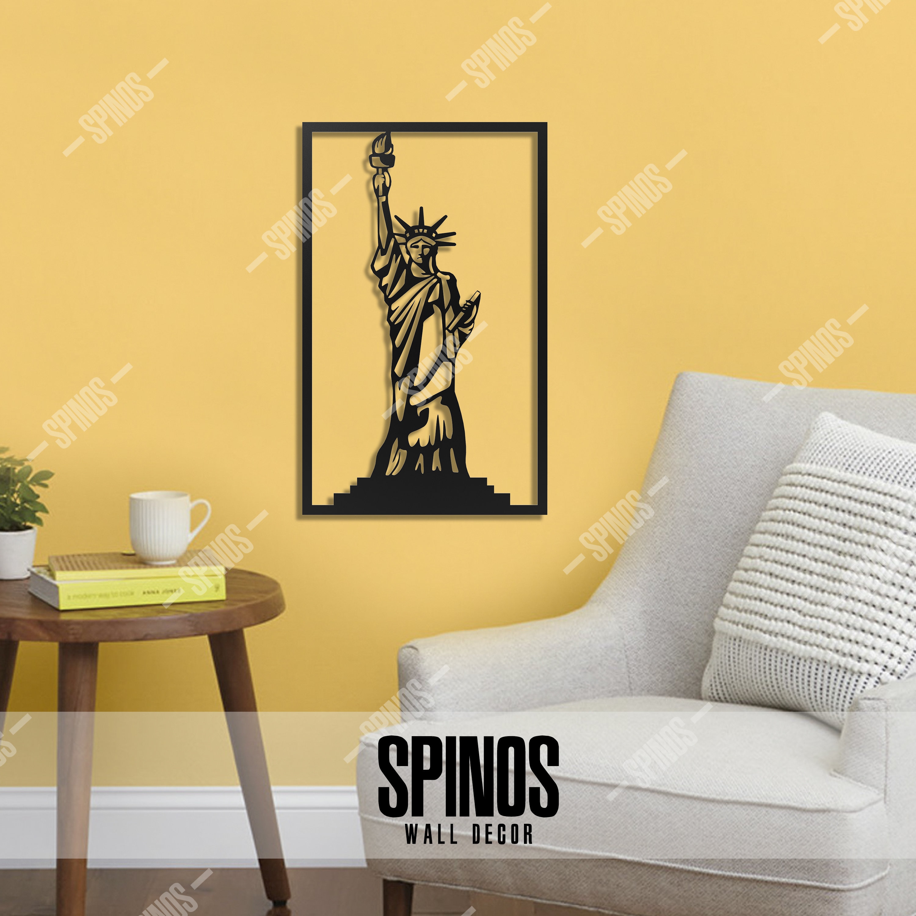 Statue of Liberty Wall Art Lady Liberty Wood Decor New - Etsy