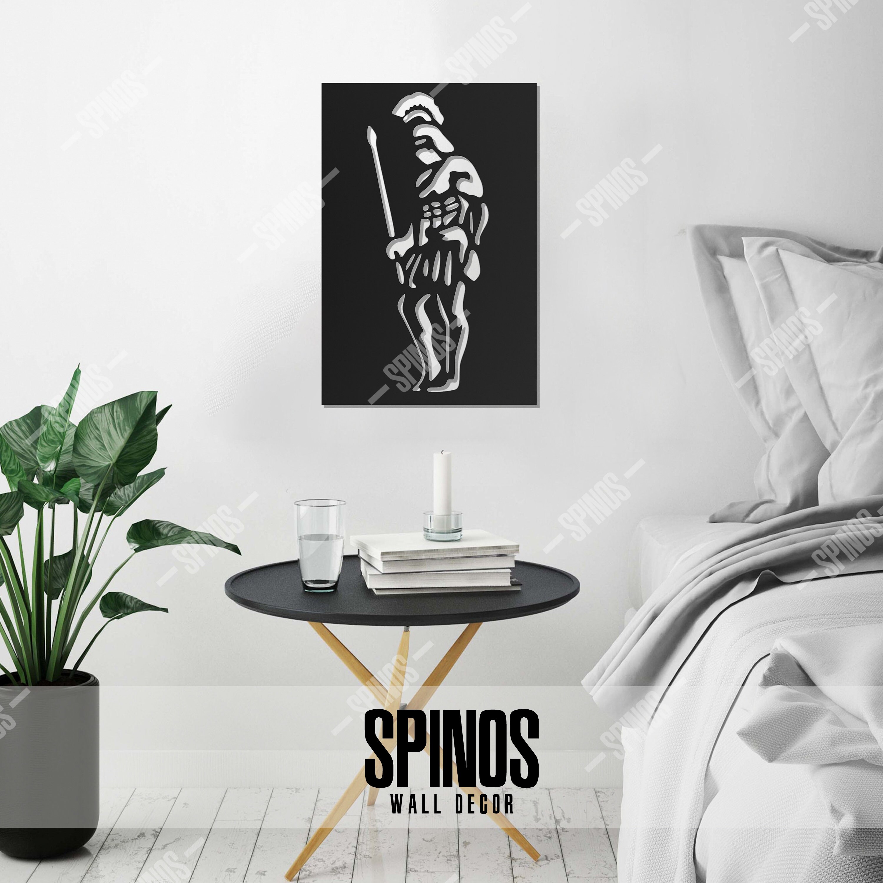 Ares Wood Wall Decor Greek Mythology Wall Art Mythical Sign - Etsy