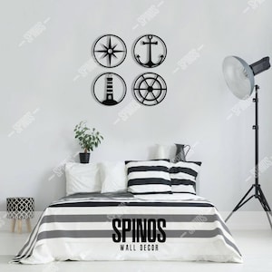 Sailor / Seaman Symbols Wood Wall Art - Sea / Ocean Sign / Decor ...
