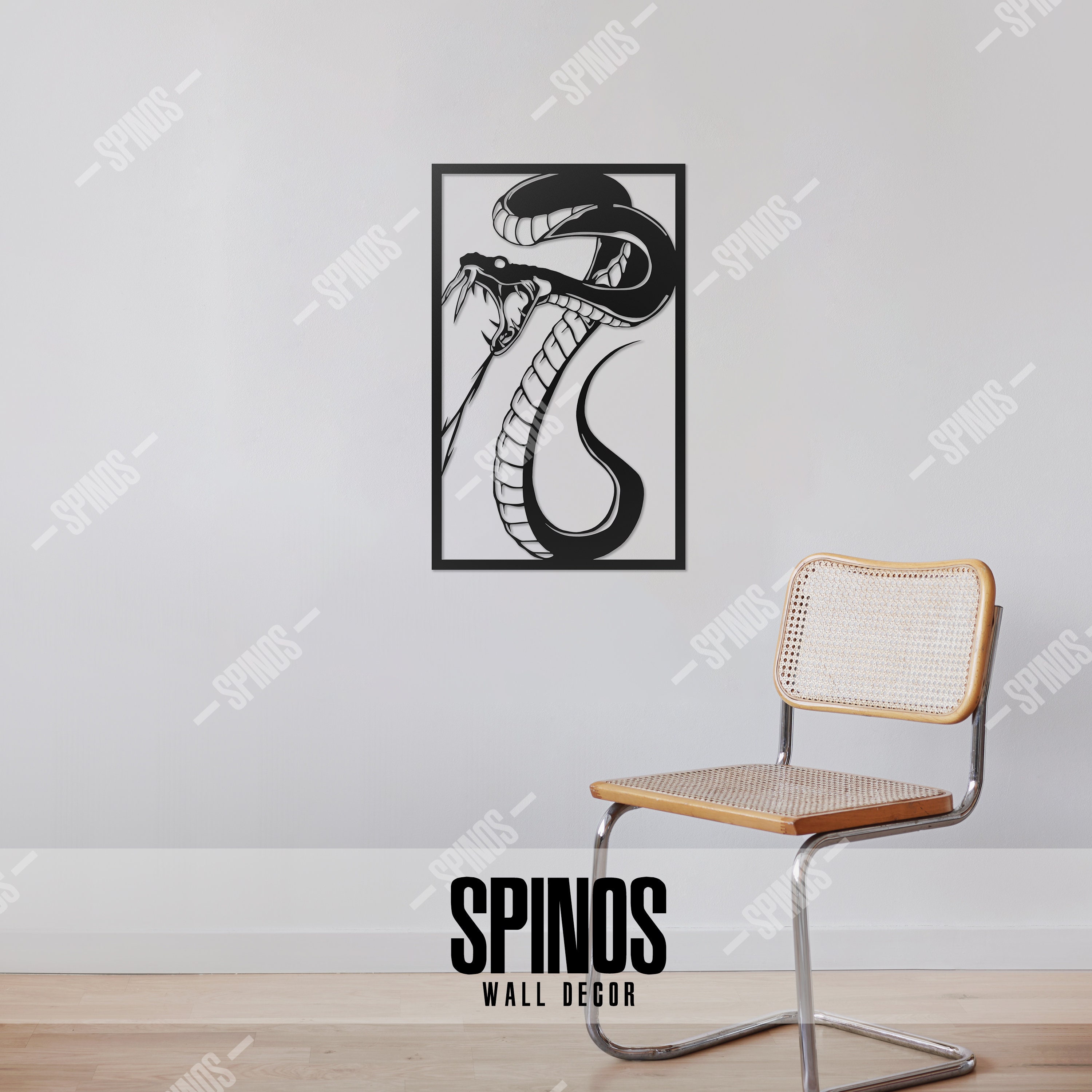 Snake Wood Wall Decor Viper Wall Art Serpent Sign | Etsy