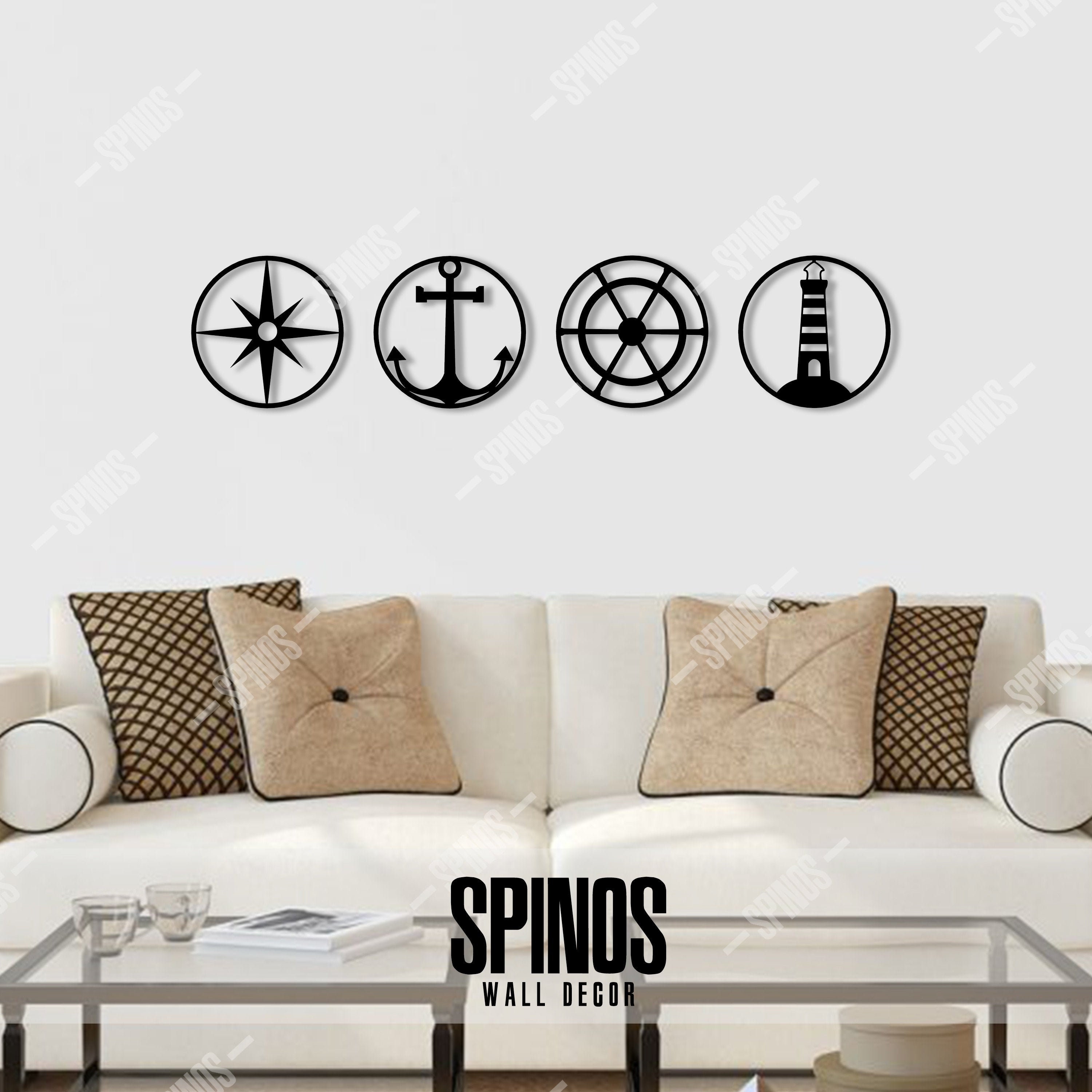 Sailor / Seaman Symbols Wood Wall Art Sea / Ocean Sign / | Etsy