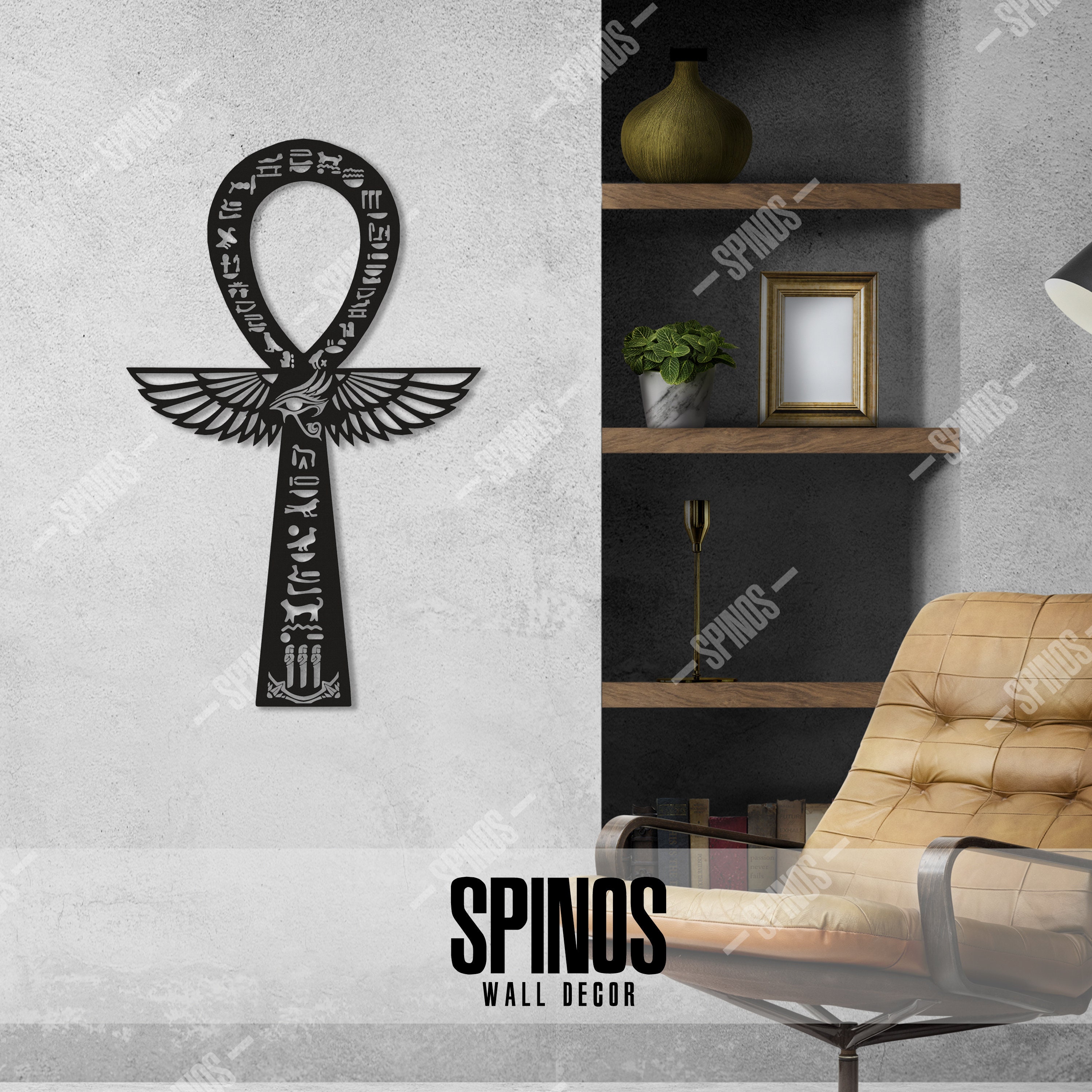 Ankh Wood Wall Decor Key of Life Sign Ancient Egyptian Art - Etsy