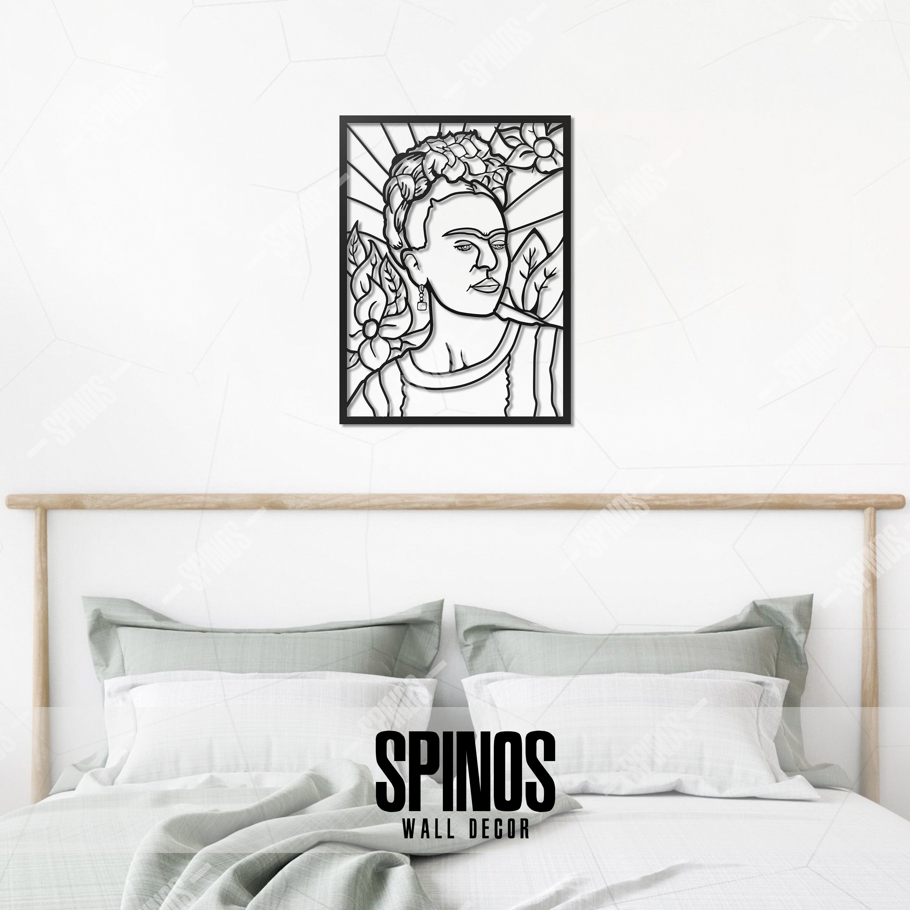 Frida Kahlo Wood Wall Decor Feminist Wall Art Kahlo Wooden | Etsy