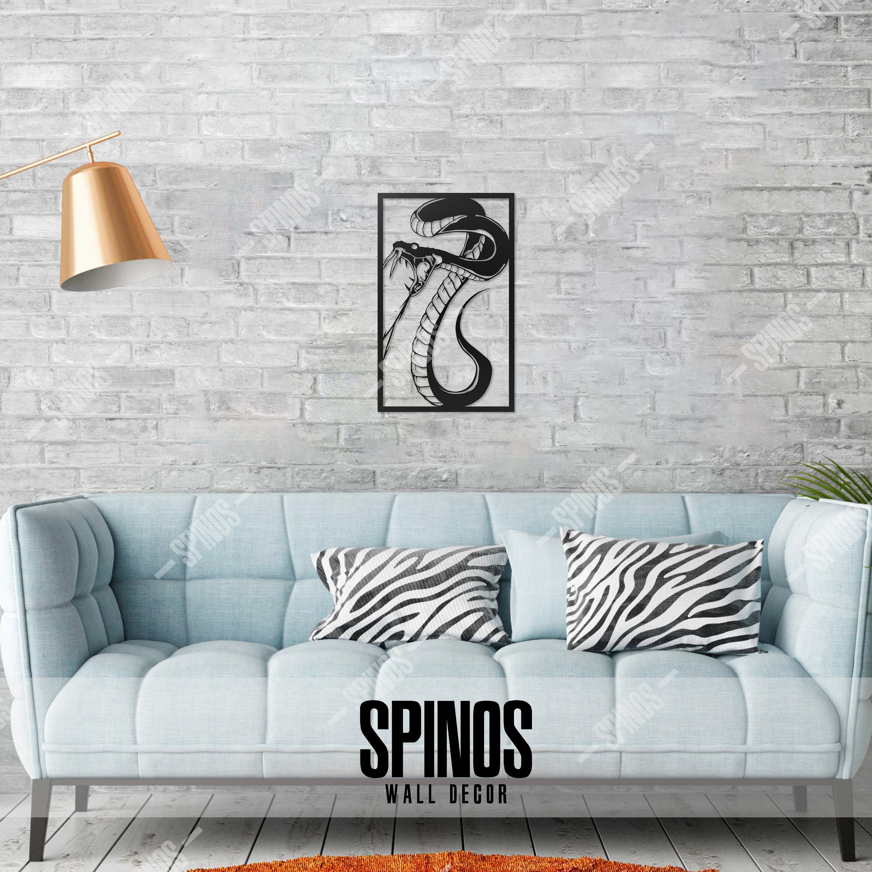 Snake Wood Wall Decor Viper Wall Art Serpent Sign | Etsy