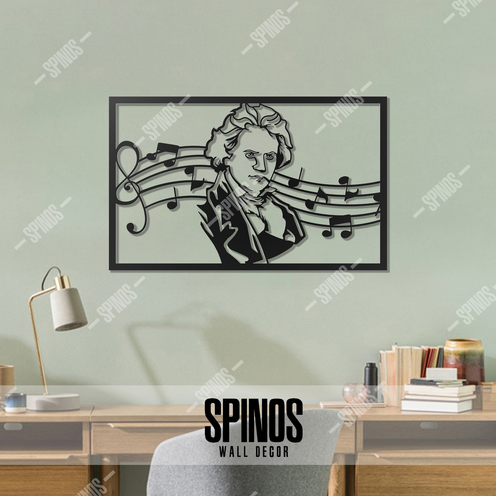 Beethoven Wood Wall Decor: Classical Music Art, Gift for Musician - Etsy