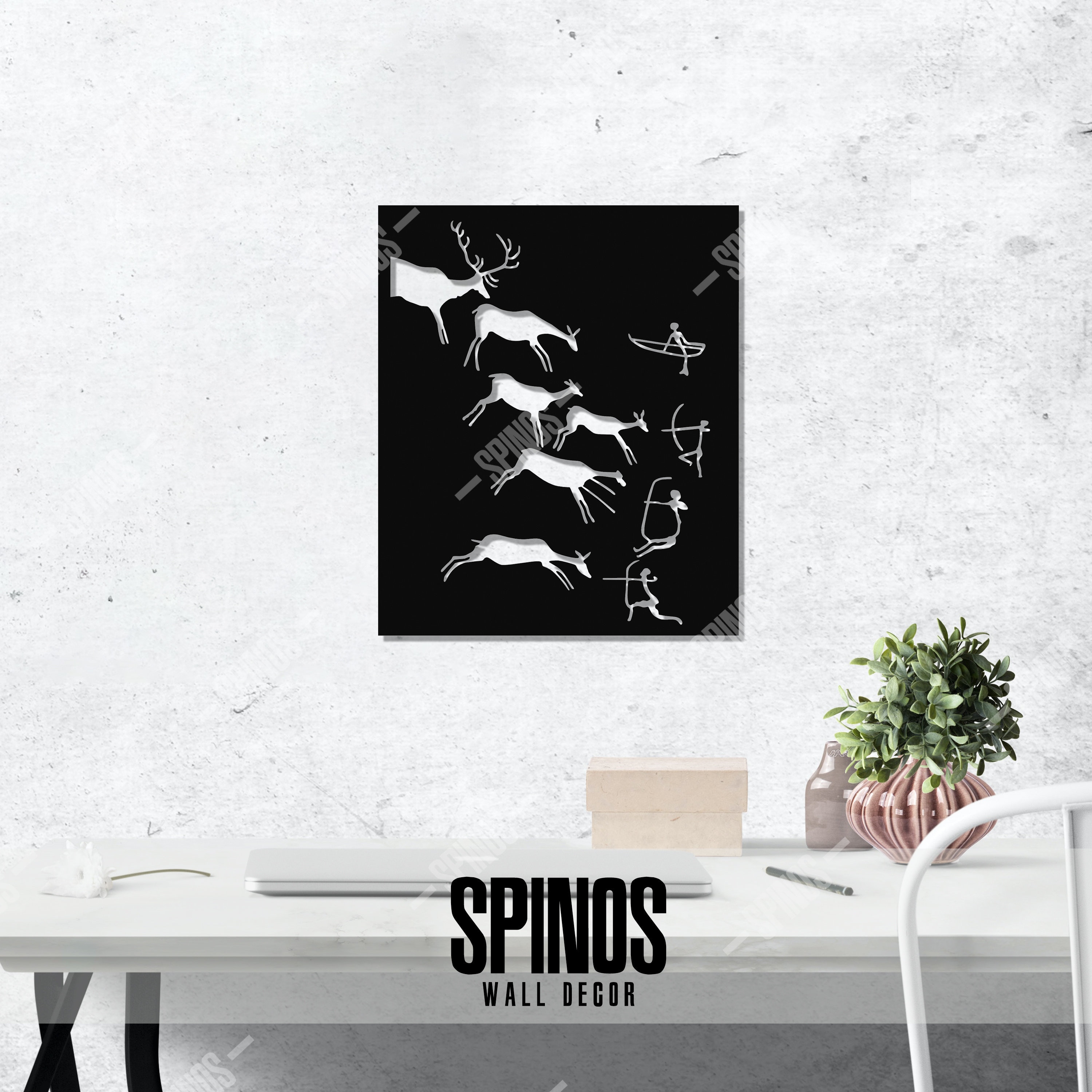 Paleolithic Cave Painting Wood Sign: Ancient Wall Decor - Etsy UK