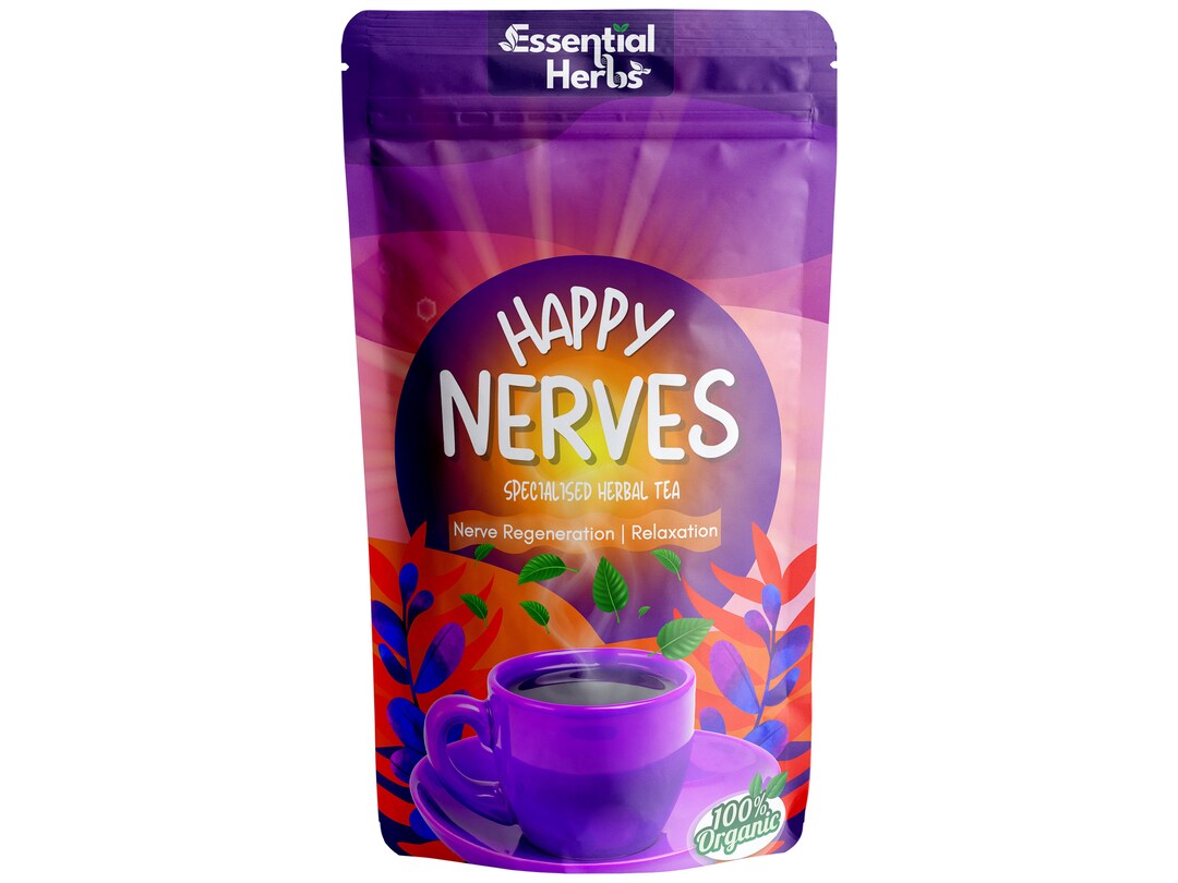 Happy Nerves Herbal Tea - Etsy