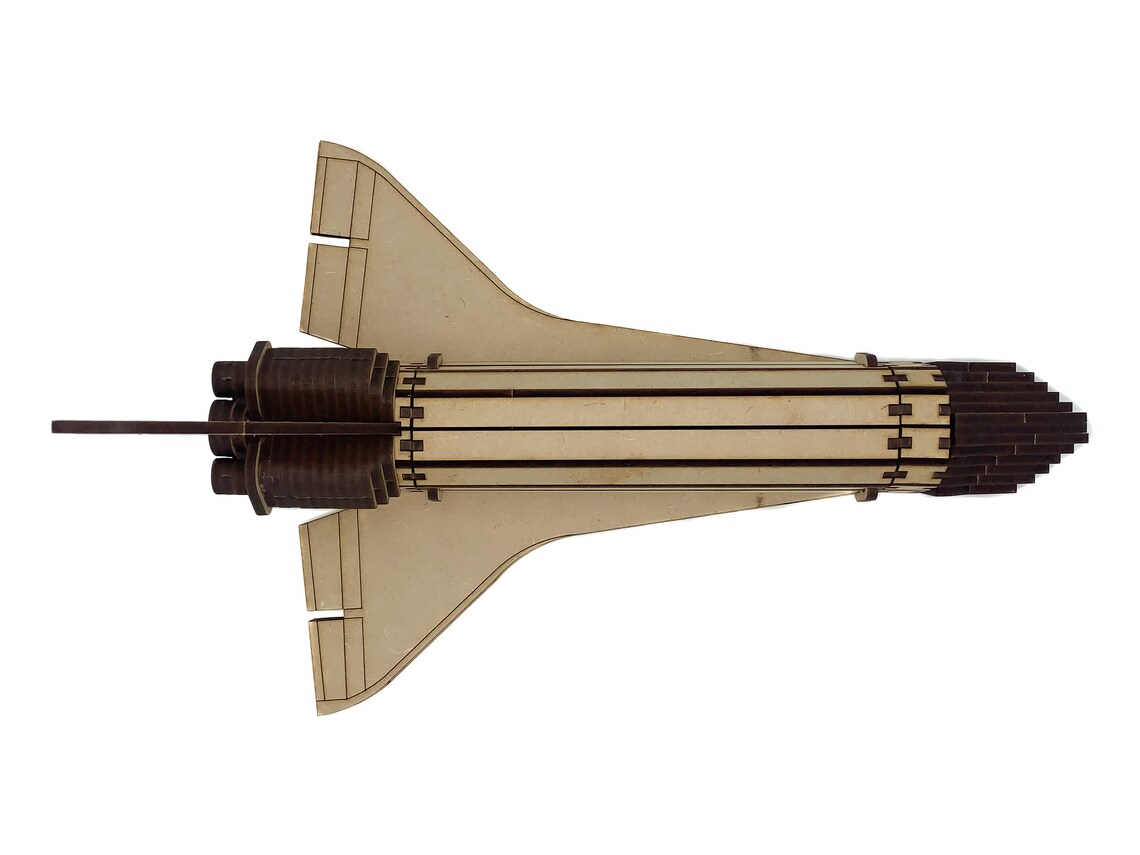 Space Shuttle 3D Model DIY Kit Gift - Etsy