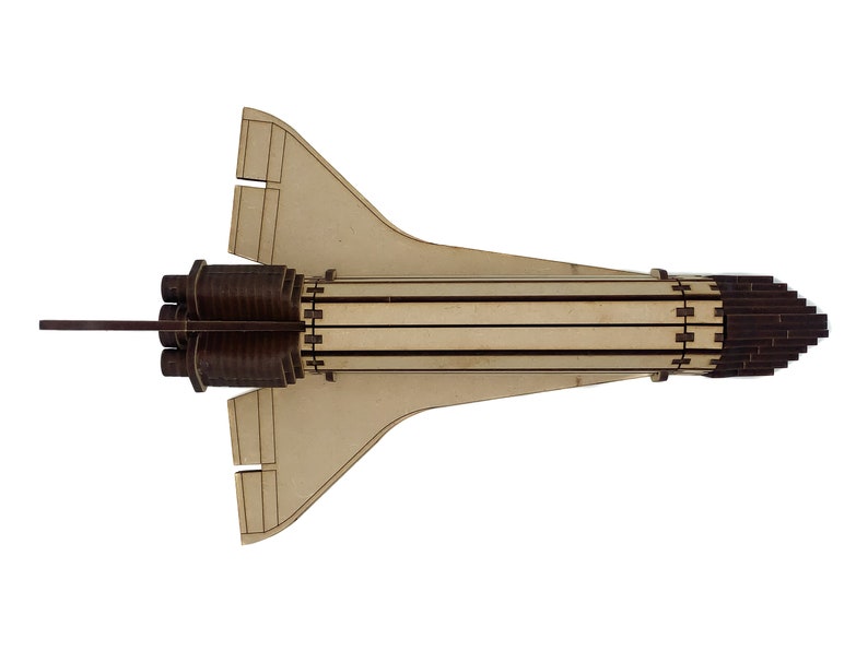 Space Shuttle 3D Model DIY Kit Gift - Etsy