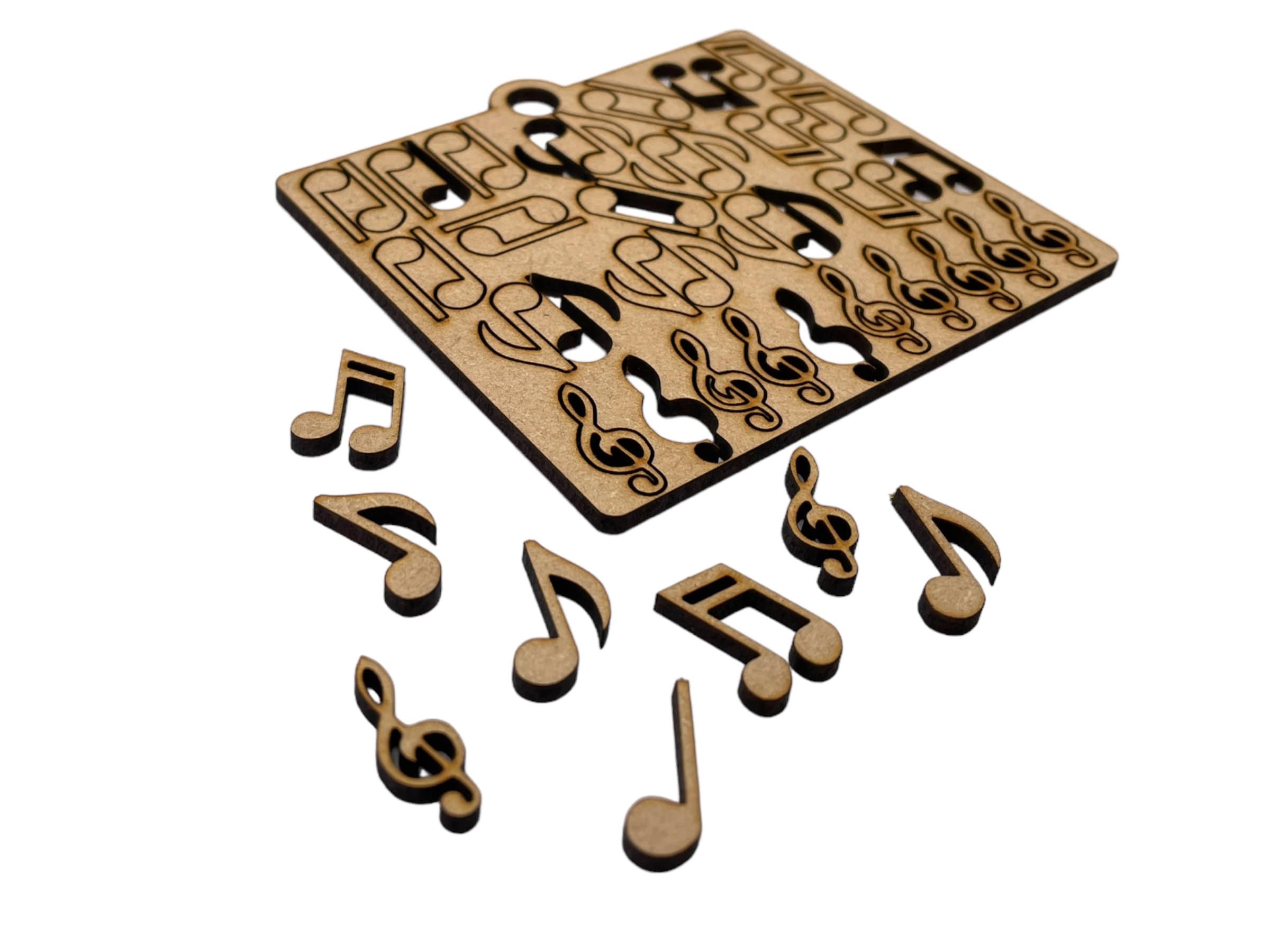 Music Notes Laser Cut Mdf Craft Shapes - Etsy