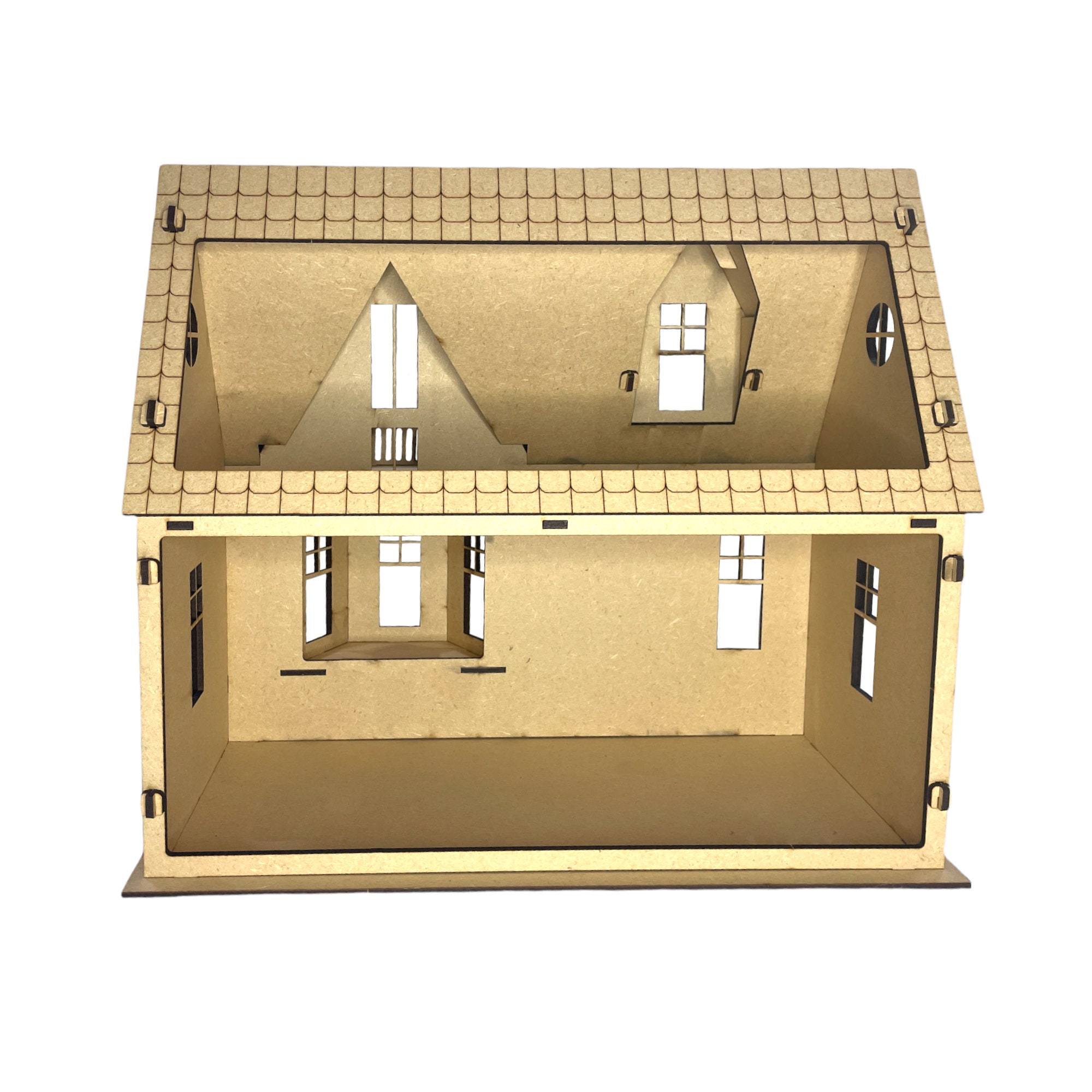 Doll House Home 3D Model DIY Miniature Kit Gift - Etsy