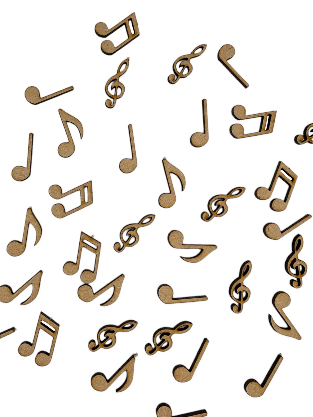 Music Notes Laser Cut Mdf Craft Shapes - Etsy
