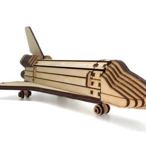 Space Shuttle 3D Model DIY Kit Gift - Etsy