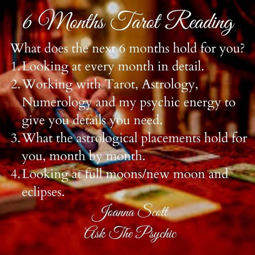 Top TV Psychic - 6 Month Reading - Etsy