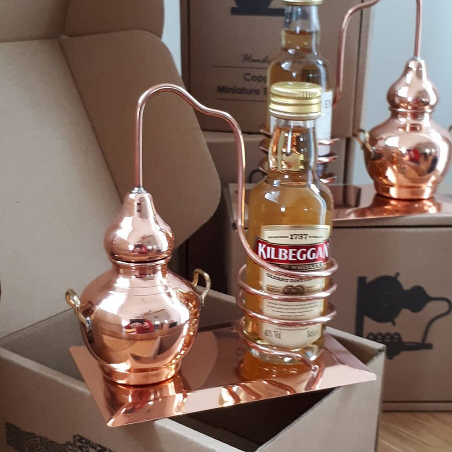 Miniature Copper Still Bottle Holder - Etsy