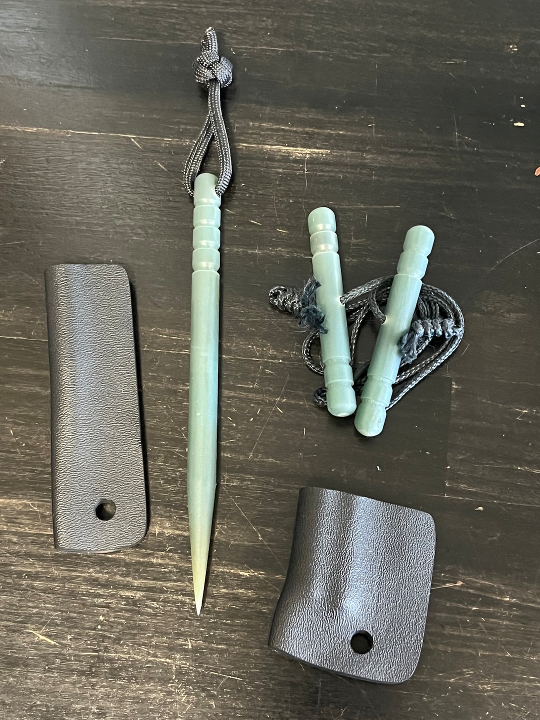 Ghost Emerald G10 Spike and Garrote Set - Etsy