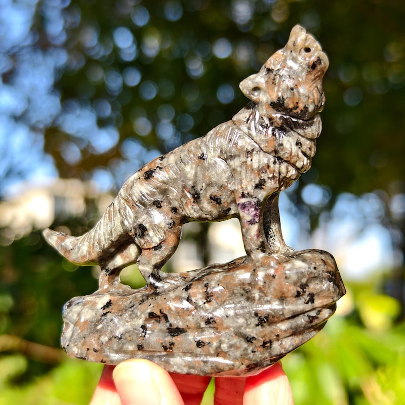 Wolf Figurine - Etsy