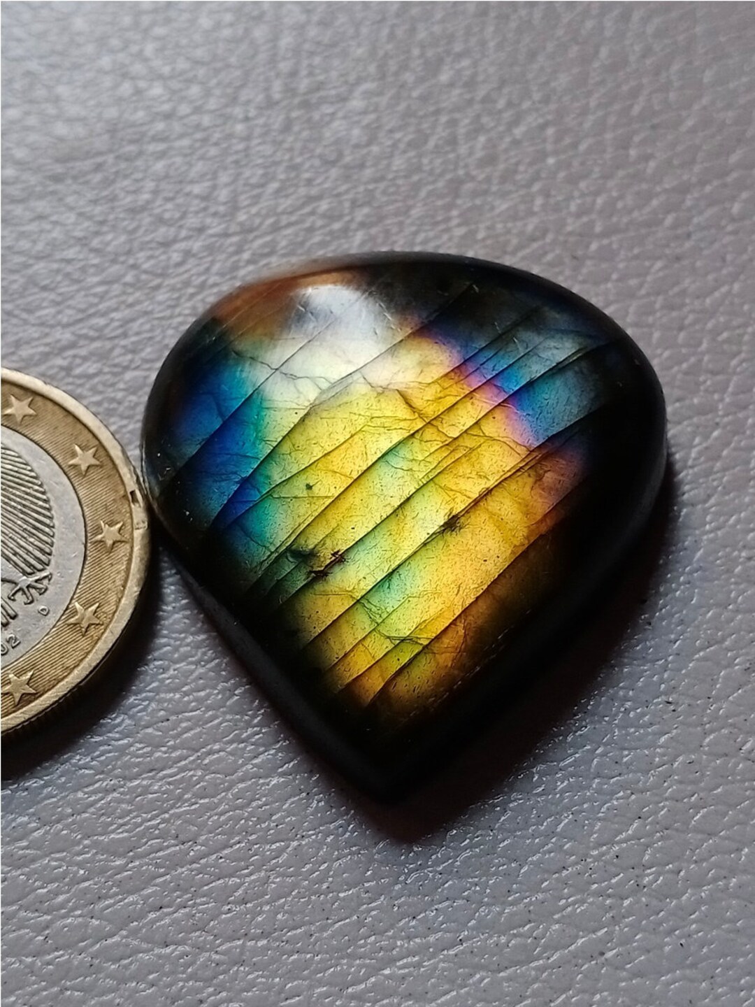 Amazing Multi Rare Yellow Flashy Labradorite Cabochon Pendant Jewelry ...