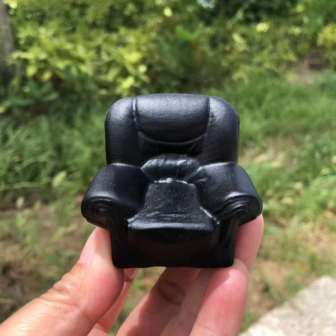 Obsidian Crystal Skull Carved Sofa - Healing Decor 1.8 Inches - Etsy