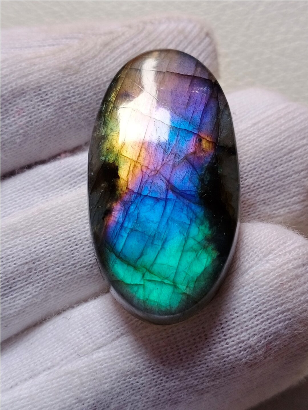 Likable Unique Multi Rare Fire Labradorite Cabochon Pendant Jewelry ...