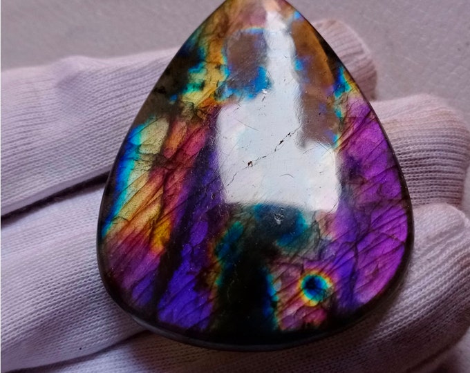 Amazing Unique Multi Rare Purple Fire Labradorite Cabochon Pendant ... Amazing Unique Multi Rare Purple Fire Labradorite Cabochon Pendant ...