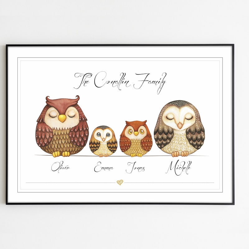Owl Family Trees - Etsy