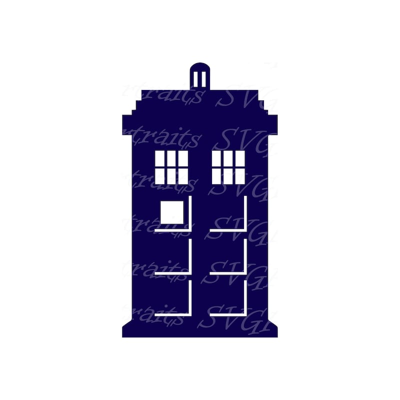 Tardis Svg - Etsy