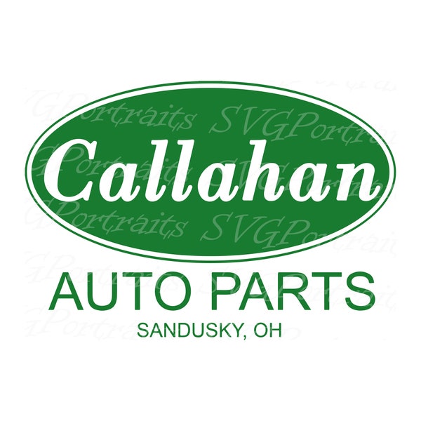 Callahan Auto Parts Svg - Etsy