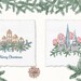 Watercolor Christmas Clipart Scandinavian Christmas - Etsy