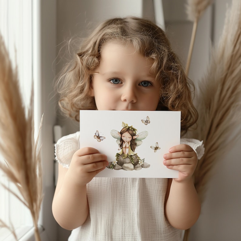 Enchanted Forest Fairies, Trees,mushrooms, Butterfliess, Pixies, Forest ...