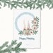 Watercolor Christmas Clipart Scandinavian Christmas - Etsy