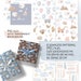 Baby Digital Paper,scrapbook Paper, Baby Seamless Patterns, Welcome ...