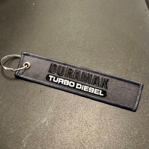 Duramax Diesel Keychain Tag - Etsy