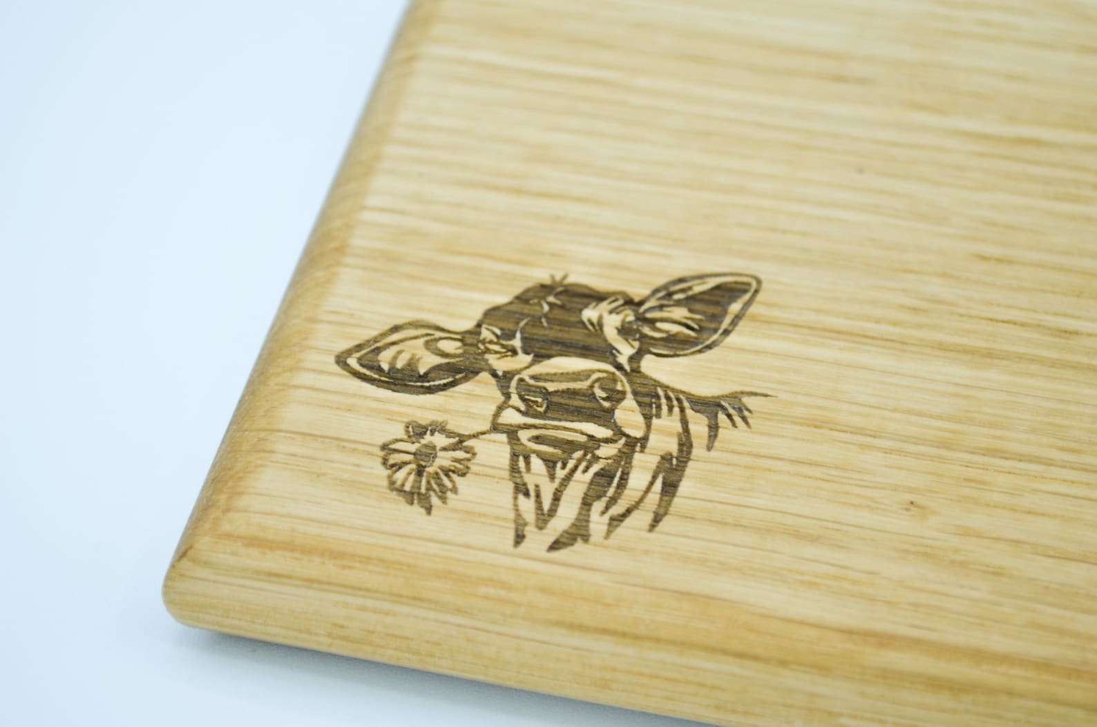 Wooden Cutting Board Cow Pattern - Etsy
