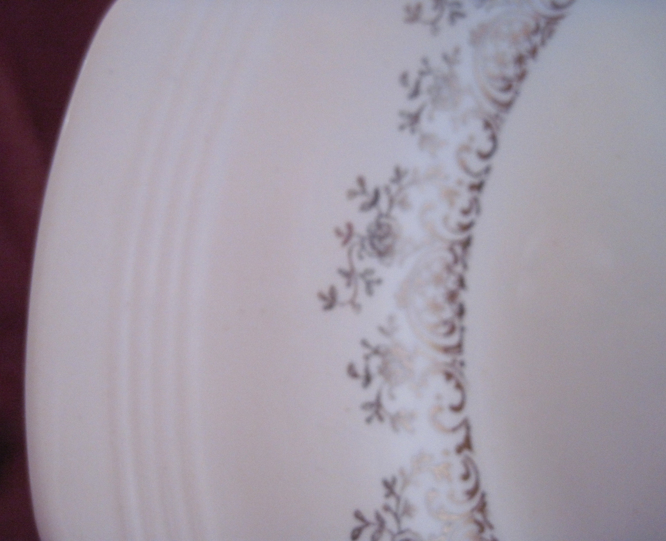 Vintage "english Rose" Tab Handle Platters Set of 4 Made in USA ...