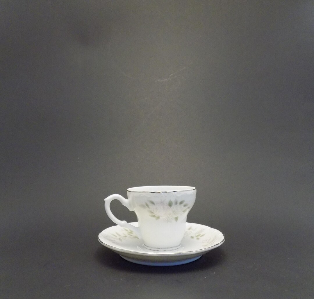 Sheffield "classic" 501 Demitasse Cup and Saucer - Fine China - Pink ...