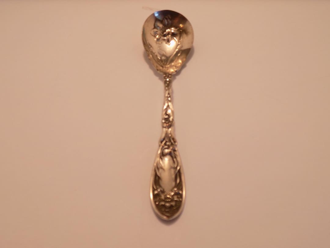 Vintage "narcissus'' 1908 Pattern Silver Plated Jam, Jelly, Sugar ...