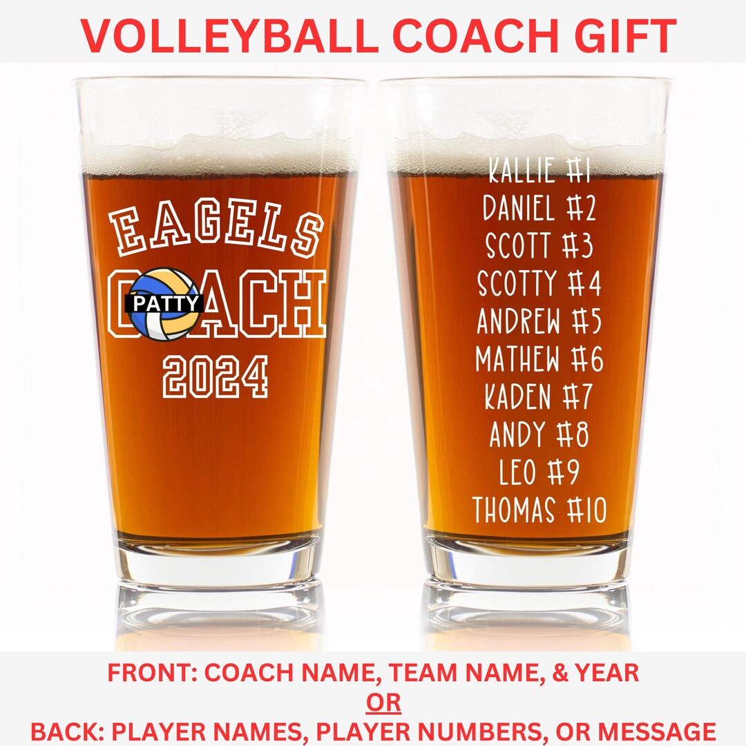 Gift for Volleyball Coach Gifts for Volleyball Coach Custom Gift for ...