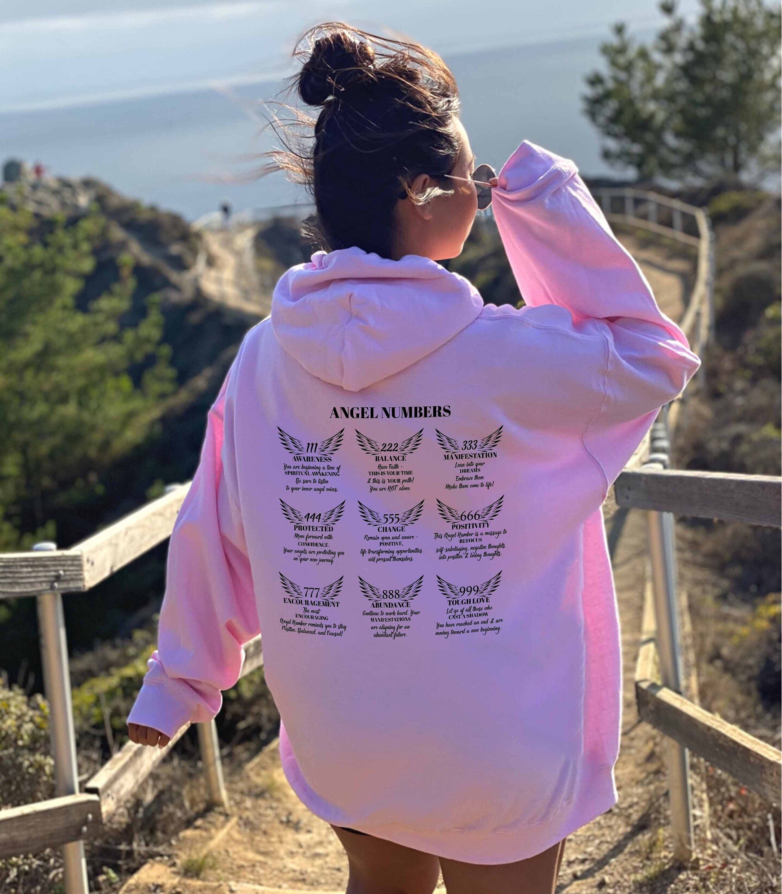 Angel Numbers Chart Hoodie Angel Numbers Hoodie ANGEL NUMBER - Etsy