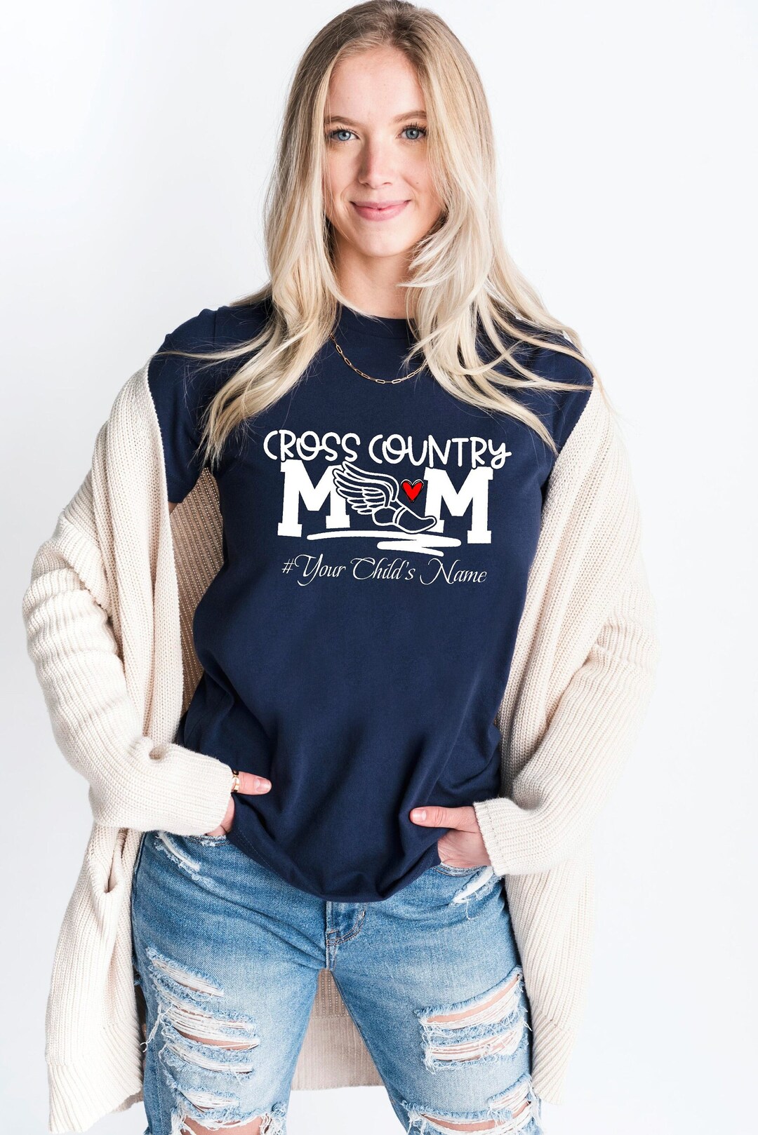 Cross Country Mom T-shirt, Cross Country Mom Shirt, XC Mom Shirt, High ...
