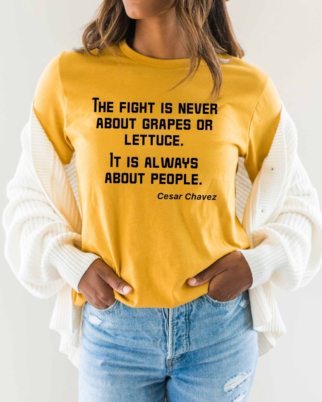 Cesar Chavez T Shirt Cesar Chavez Quote Day Shirt Gift,grapes and ...