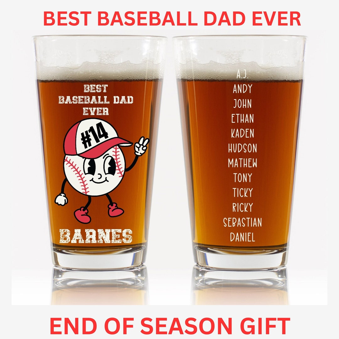 Gift for Baseball Dad Gift for End of Season Gift for Baseball Dad ...