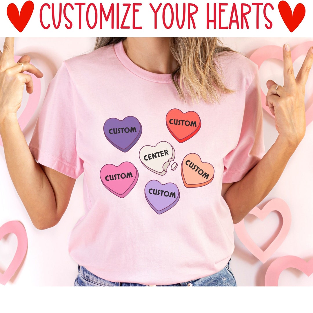 Candy Hearts Shirt Candy Heart Sweatshirt Candy Heart Shirt Candy